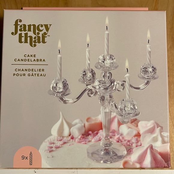 Fred | Party Supplies | Fancy That By Fred Clear Acrylic Cake ...